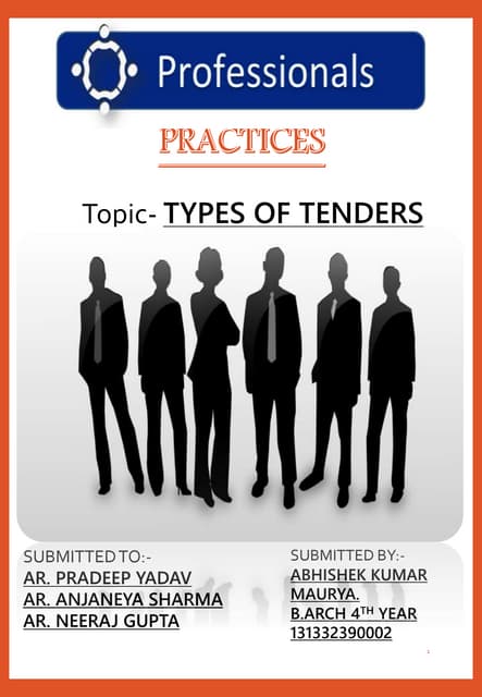 Tender Process | A Complete Procurement Guide | PPT
