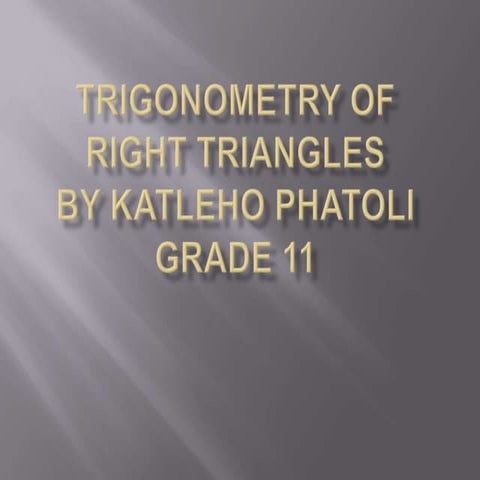 Six Trigonometric Functions Math 9 4th Quarter Week 1.pptx