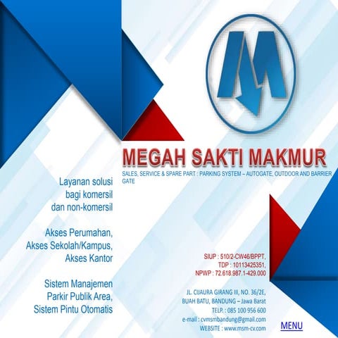 Megah sakti makmur CV | PPSX