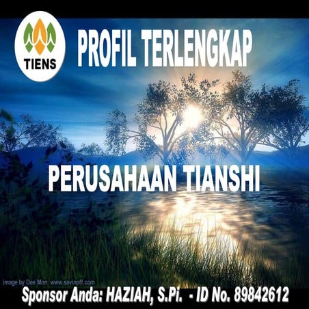 PROFIL PERUSAHAAN TIANSHI TERLENGKAP | PDF