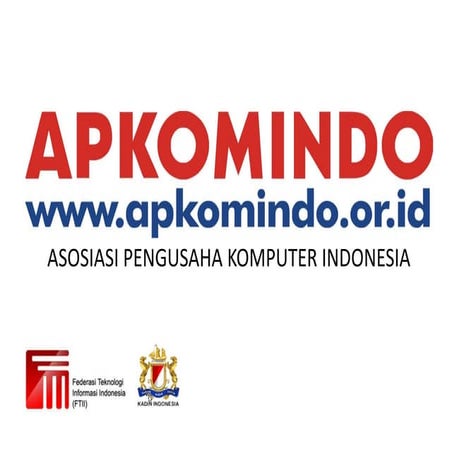 Profil Apkomindo - Updated 1 Nov 2016 | PPTX