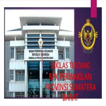 Profil bpk sumbar 2019 | PPT