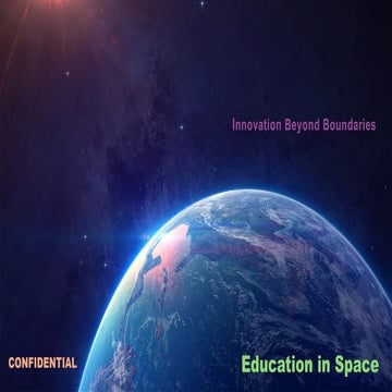 Road Map of Space Education Template Slides | PPTX