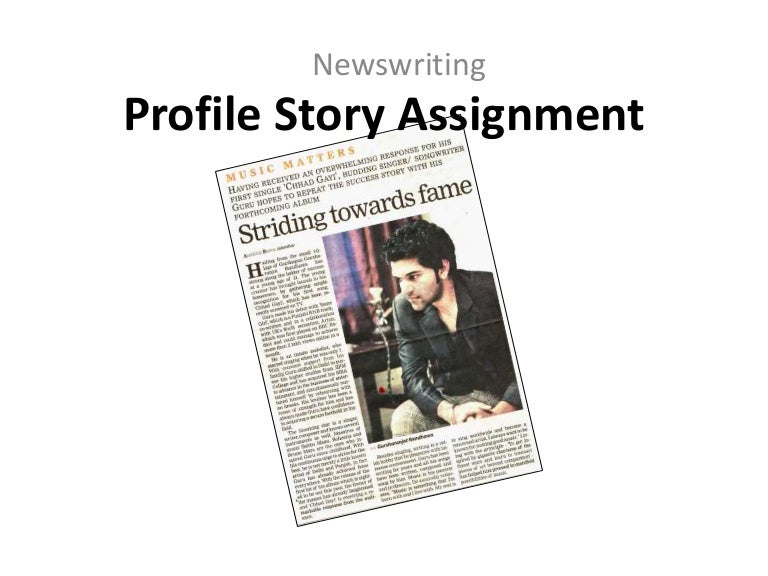 Profile Story Assignment profile-story-assignment