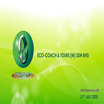 Company Profile of ECO-COACH & TOURS (M) SDN BHD | PDF