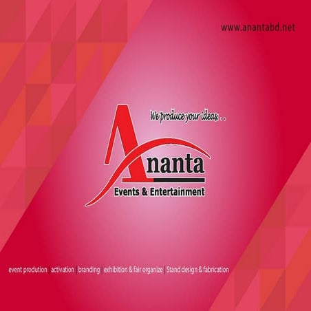 Ananta Events and Expo Ltd. | Leading Event Management Company in ...