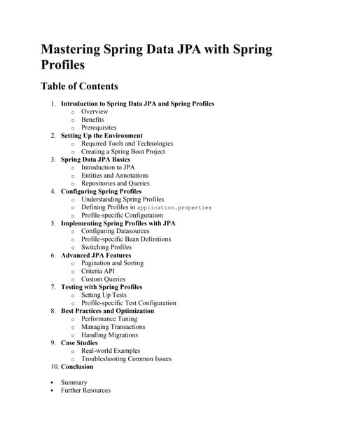 Mastering Spring JPA & Profiles: Practical Guide with Real Data ... Mastering Spring JPA & Profiles: Practical Guide with Real Data ...