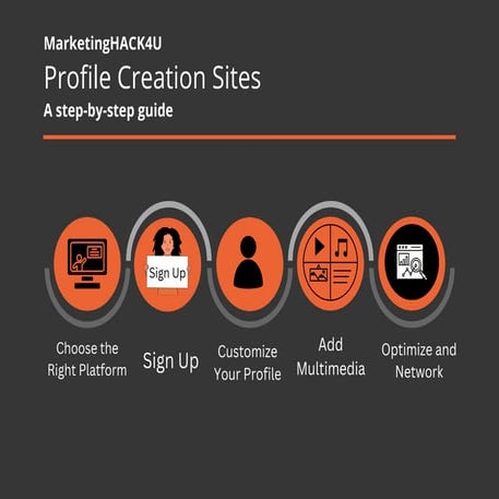 Profile creation sites: Step by step guide.pdf