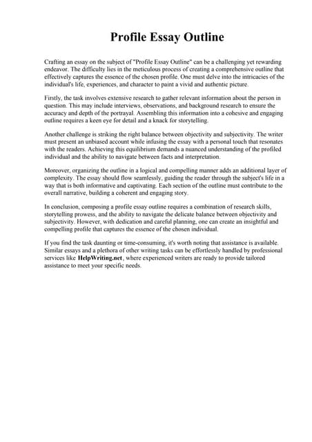 Example Of Profile Essay.pdf