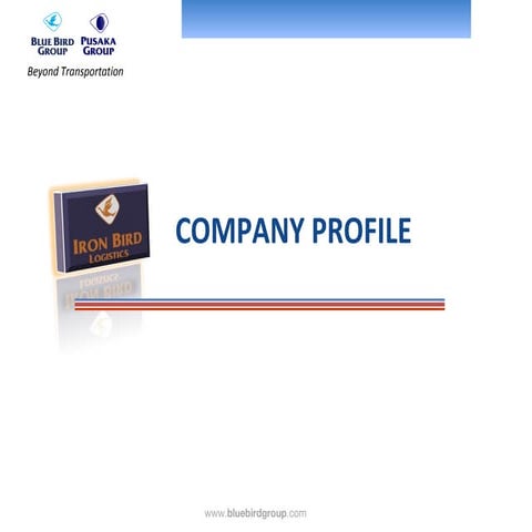 Iron Bird Logistic ( Subsidiary of Blue Bird Group ) 2014 | PPT