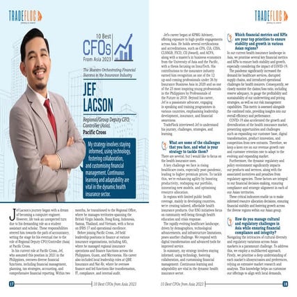10 Best CFO from Asia (Jef Lacson) - Tradeflock | PDF