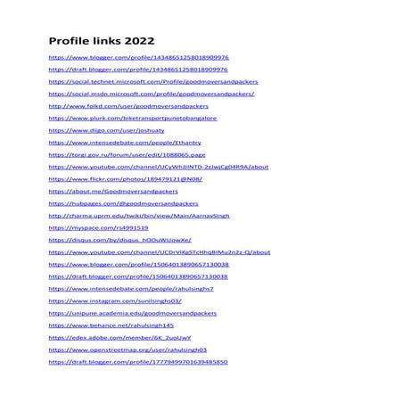 Profile links | PDF