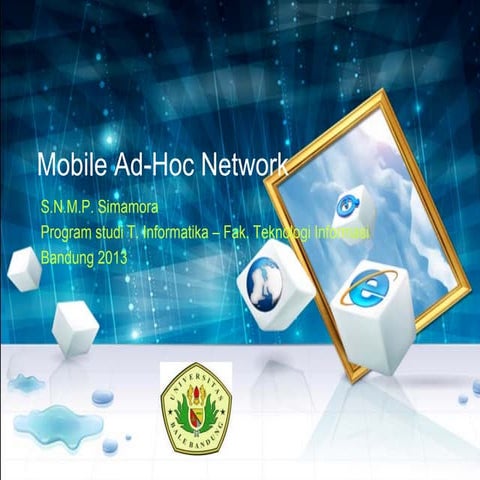 mobile ad-hoc network | PDF