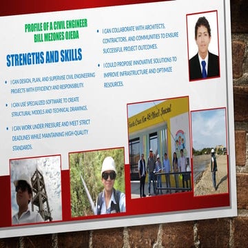 Profile of a Civil EngineRR BUENA TAREA DE INGL4S | PPTX