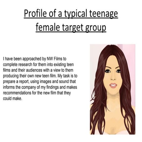 Profile of a teen girl | PPT