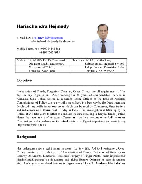 MILIND RANADE - CV | PDF