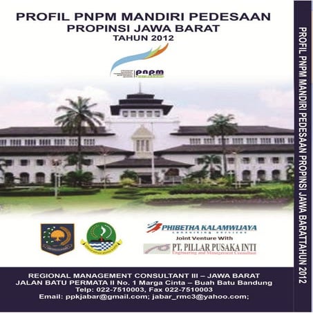 PROFILE PNPM MANDIRI PERDESAAN JAWA BARAT TH 2012 | PDF