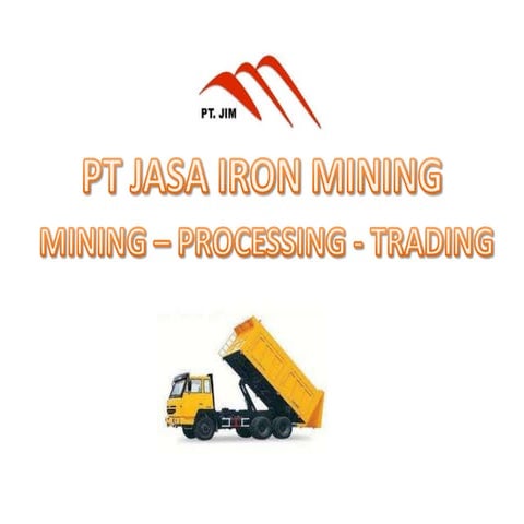 Profile PT JASA IRON MINING | PPSX