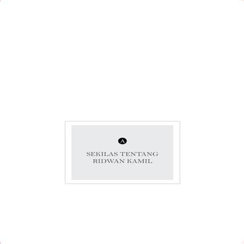 Profile ridwan kamil | PDF