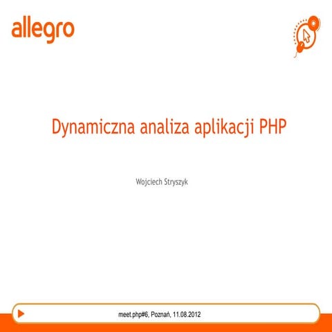 Dynamiczna analiza aplikacji php - meet.php