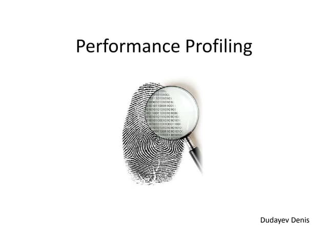 Visual Studio 2013 Profiling | PPT Visual Studio 2013 Profiling | PPT