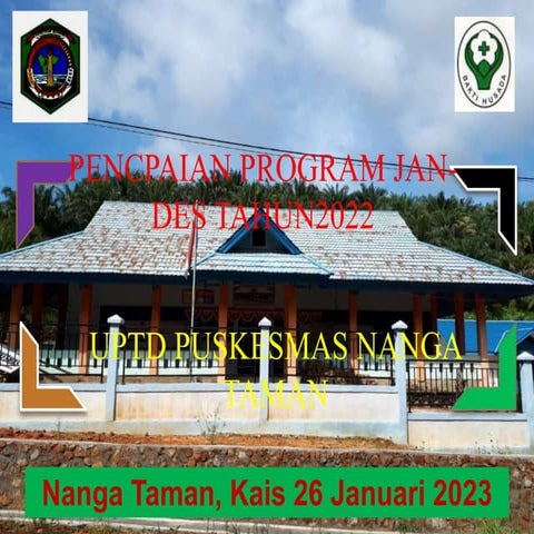 PROFIL KESEHATAN Puskesmas Tahun 2022 - Copy.ppt