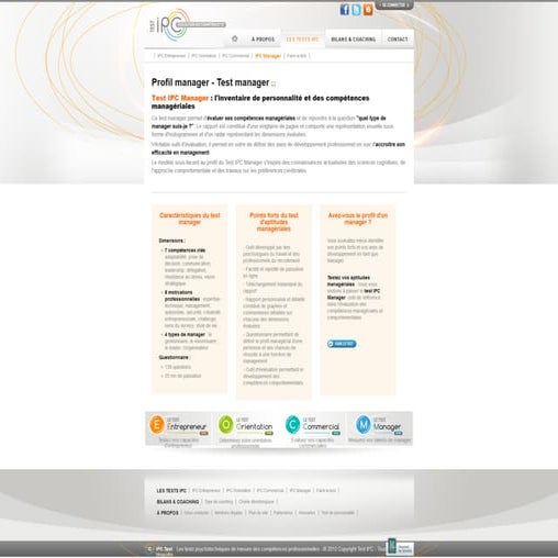 Profil manager | PPT