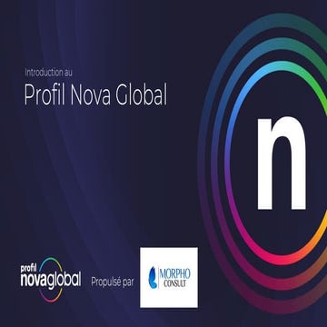 Profil Nova Global_by_MORPHO CONSULT | PPT