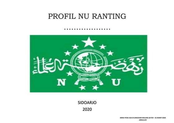 Mengenal Organisasi Nahdlatul Ulama.pptx