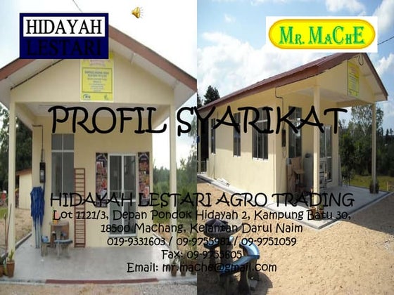 CONTOH PROFILE SYARIKAT CONTOH PROFILE SYARIKAT | PPTX