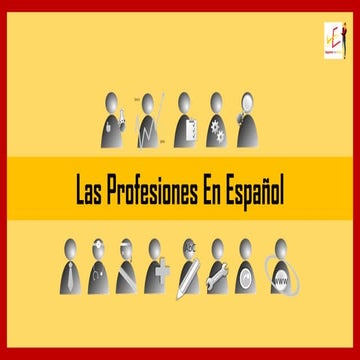 Profissões em espanhol (Profesiones en Español) | PDF