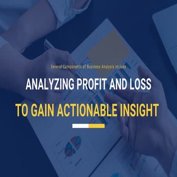 Beyond the Data: Using Profit and Loss Analysis to Guide Strategic ...
