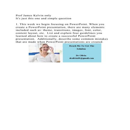 Prof James Kelvin onlyIts just this one and simple question 1.docx