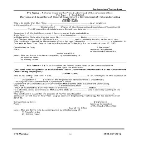 Pro forma a to m | PDF