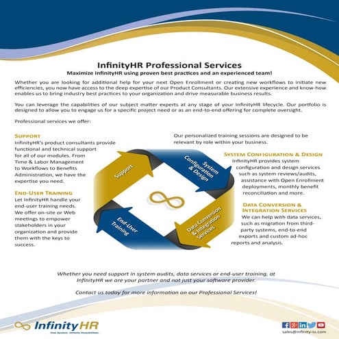 Professional Services Brochure | PDF
