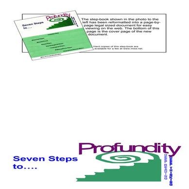 Profundity Flipbook 2 For Mi Class Web | PDF