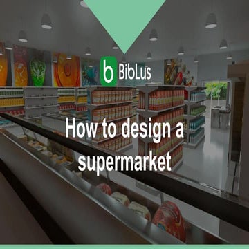 How to design a supermarket, the technical guide | PDF