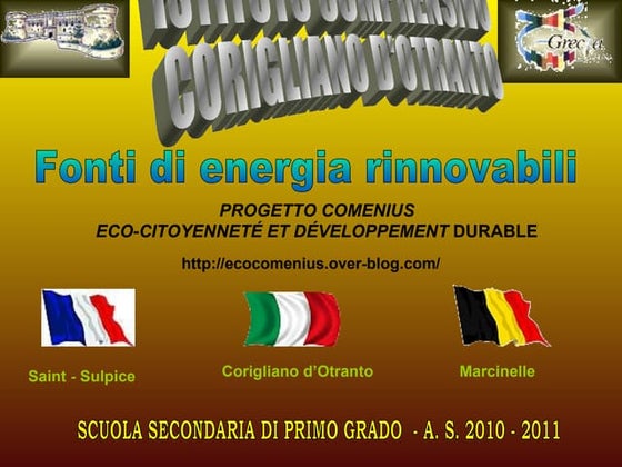 Presentazione le energia rinnovabili | PPTX | Power and Energy Industry | Industries