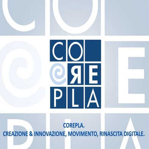 Progetto def corepla 25.06.2015 (1) | PPTX