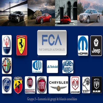 Progetto FCA (Fiat Chrysler Automobiles) | PDF