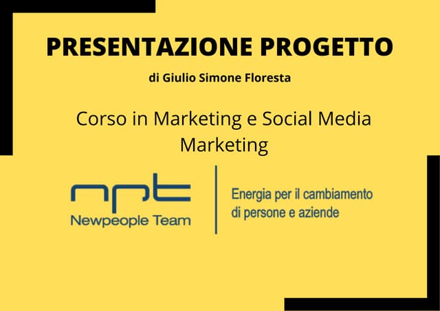 Progetto forma.temp Giulio Simone Floresta | PPT Progetto forma.temp Giulio Simone Floresta | PPT