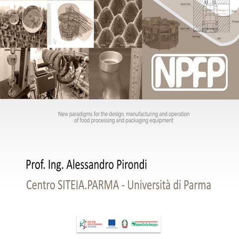 Il progetto “Nuovi paradigmi per la progettazione, costruzione e ...