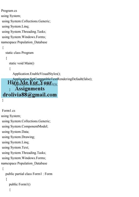 Program.csusing System; using System.Collections.Generic; usin.pdf Program.csusing System; using System.Collections.Generic; usin.pdf