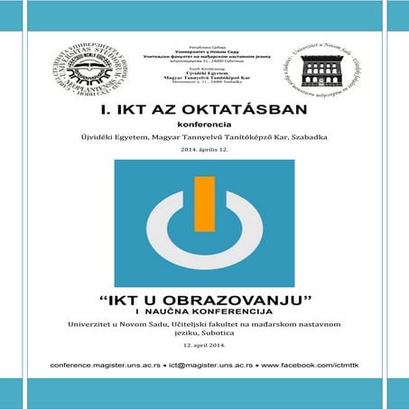 Program ict-in-education -Subotica, 2014.04.12. | PDF