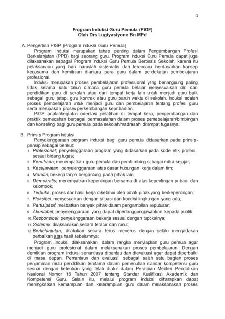 Standar operasional prosedur kepala sekolah | PDF