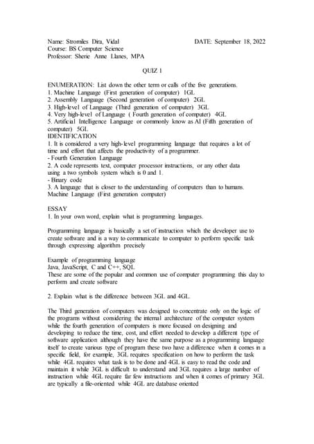 Program Logic Formulation Docx