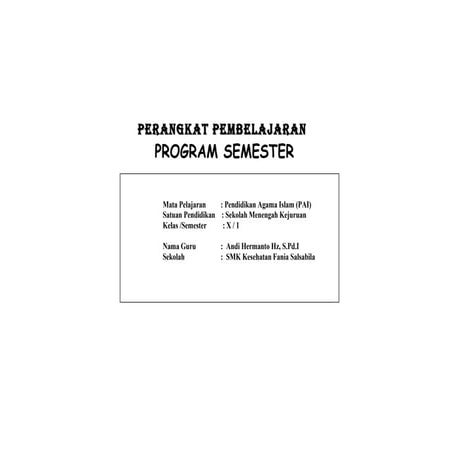 Program semester-pai-kelas-x-smt-1 | DOC