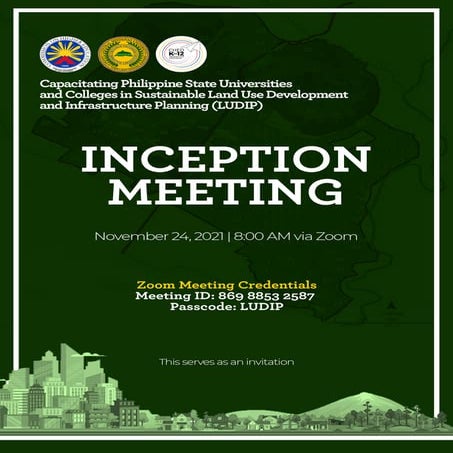 Program v2 cludip-inception-meeting-with-twg | PDF