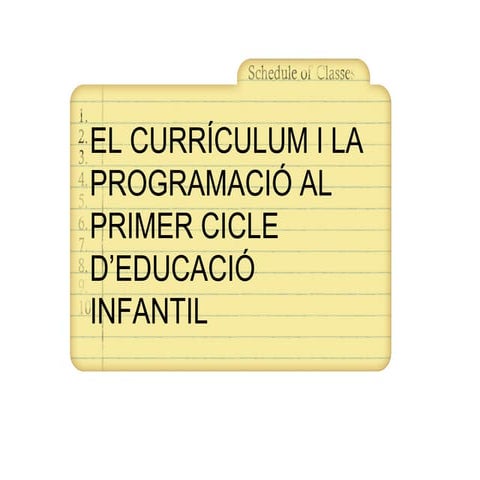Programacio Infantil | PDF