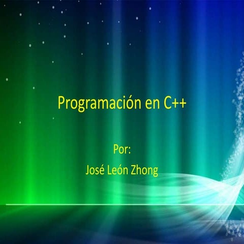 Programación en c+ | PPTX | Programming Languages | Computing